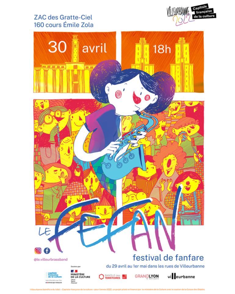 FeFan : groovez au rythme des fanfares dans les rues de Villeurbanne