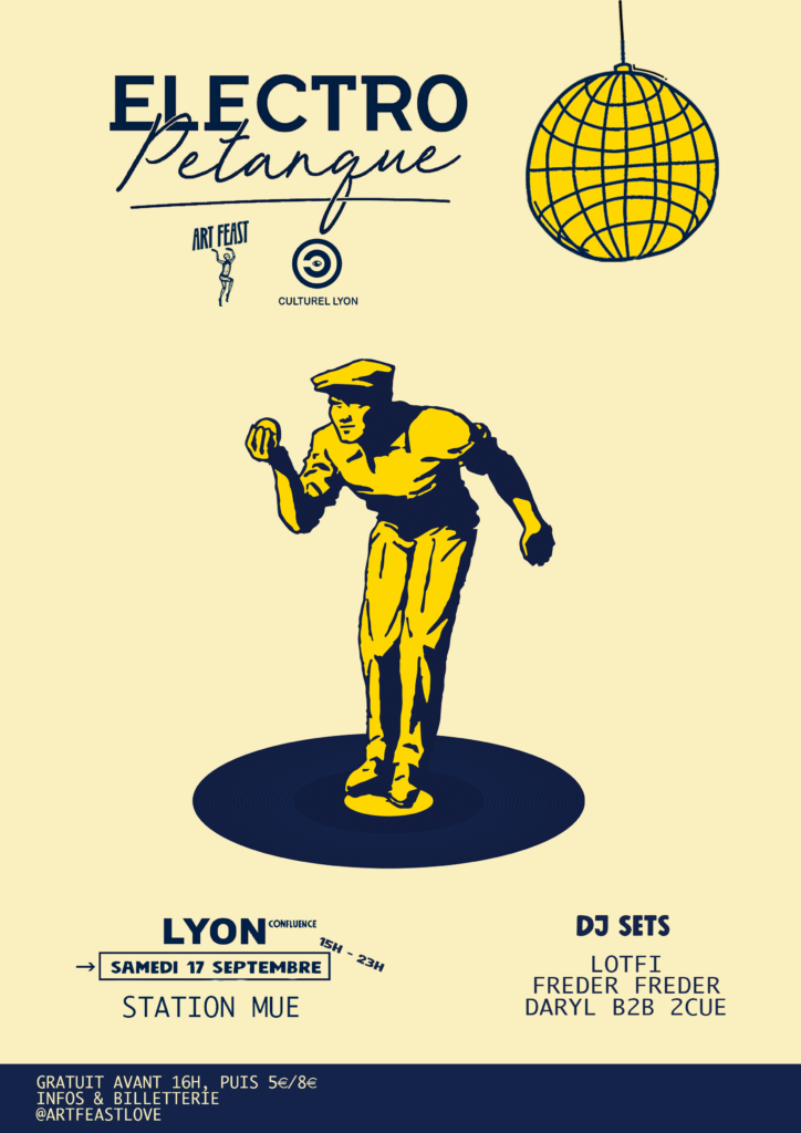 Électro pétanque à la Station Mue Confluence le samedi 17 septembre